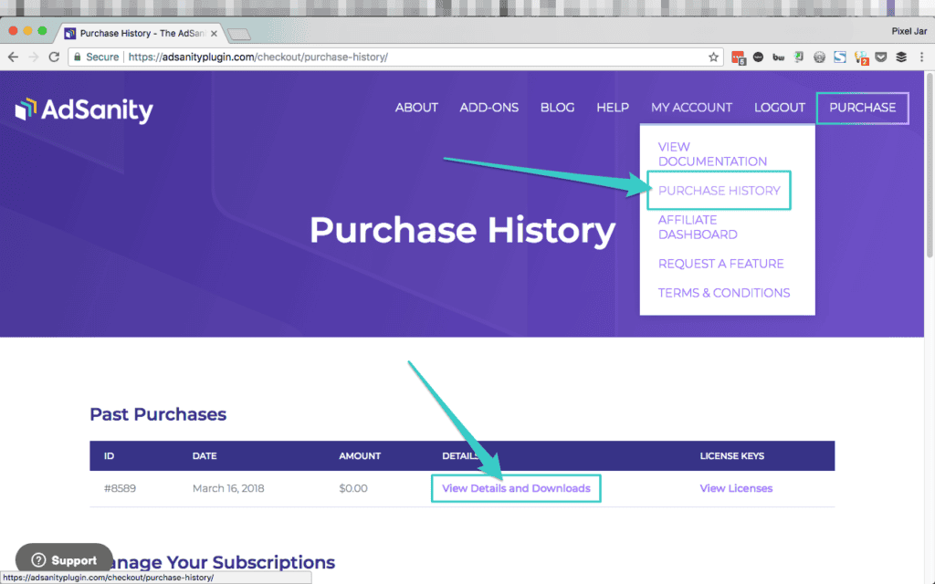 AdSanity Setup - The AdSanity Plugin